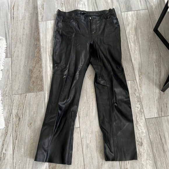 Moda International | Pants & Jumpsuits | Leather Pants | Poshmark